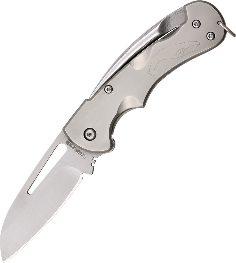 Myerchin Generation 2 Crew Gray Titanium Folding Stainless Pocket Knif ...