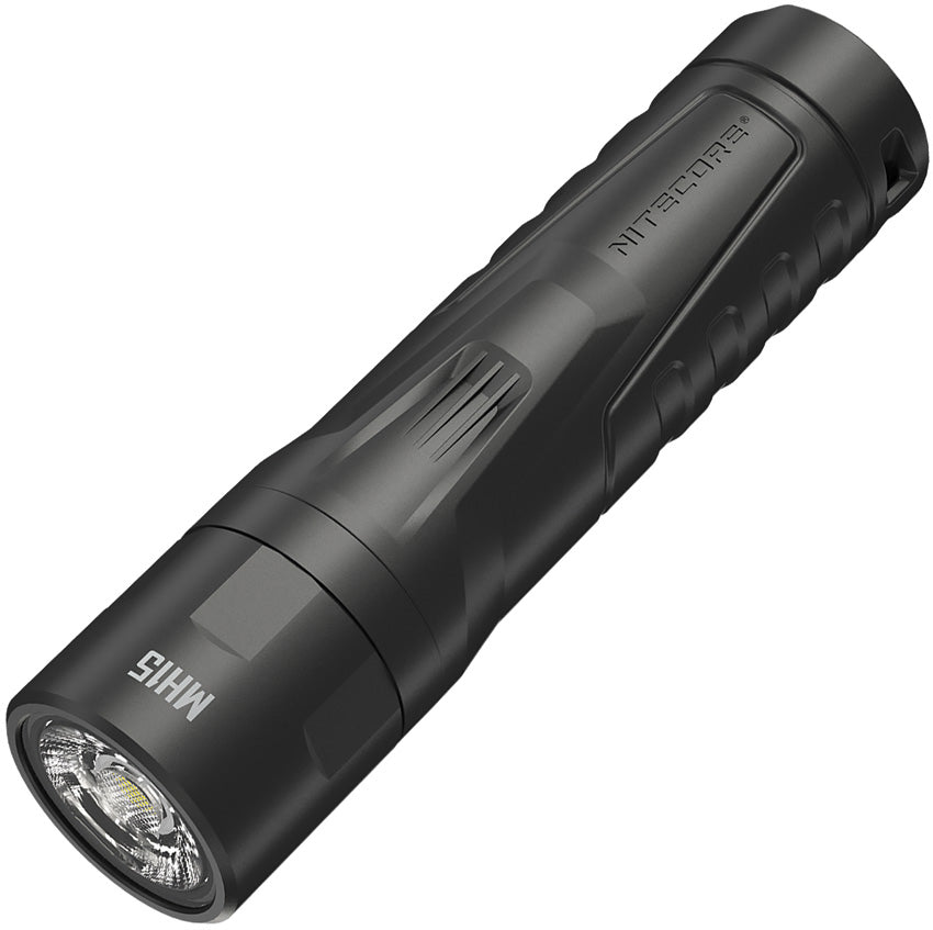 Nitecore MH15 Black Smooth Water Resistant Aluminum Flashlight MH15 ...