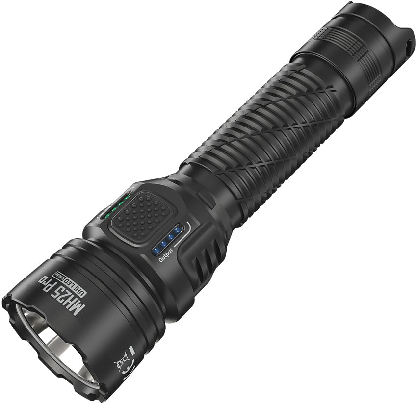 Nitecore MH25 Pro Black Smooth Water Resistant Aluminum Flashlight MH2 ...