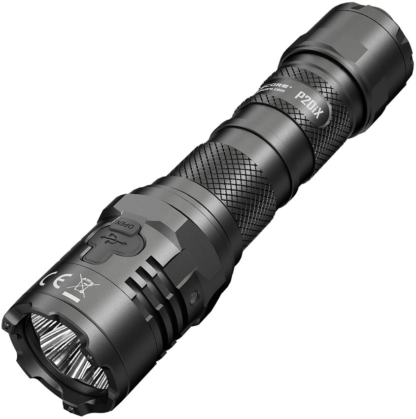 Nitecore P20iX Black Smooth Water Resistant Aluminum 5.5 Flashlight P2 ...