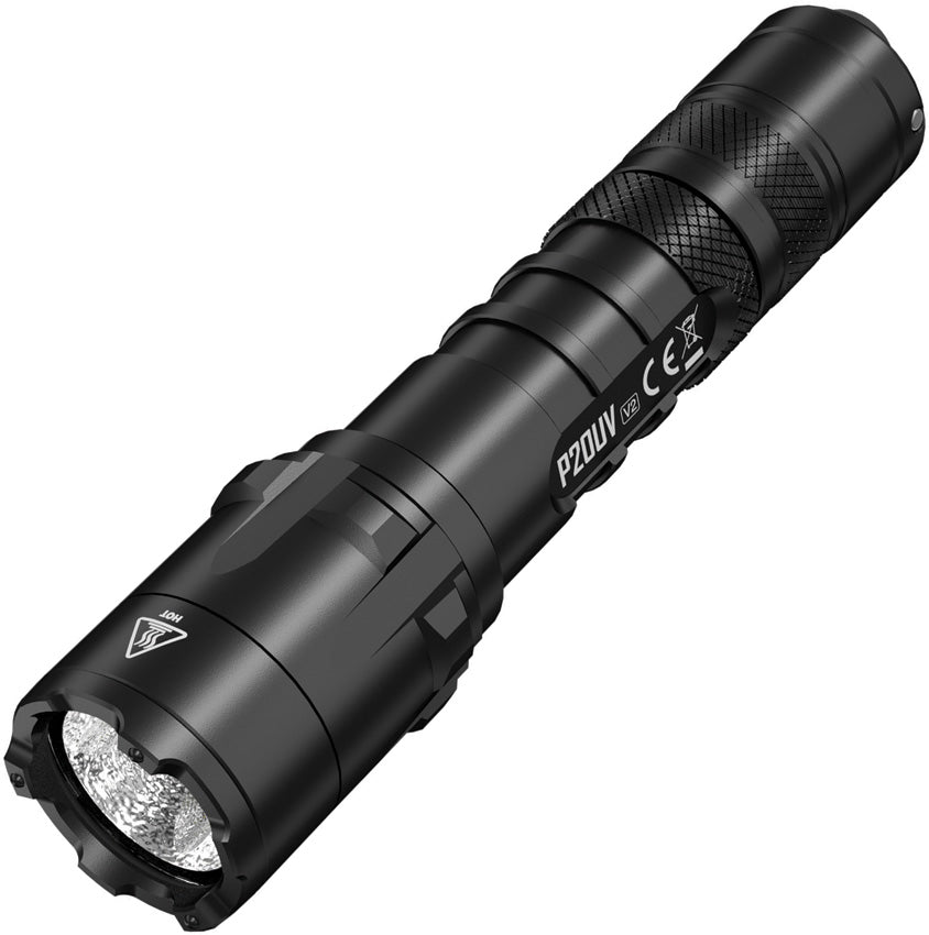 Nitecore P20 V2 LED Black Water Resistant Aluminum 5.88" Flashlight P2 ...