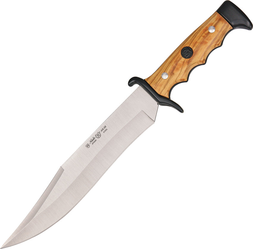 Nieto Cuchillo Linea Cetreria Tan Olivewood AN-58 Fixed Blade Knife 24 ...