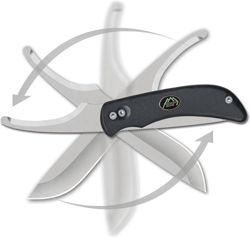 Outdoor Edge Changeable Fixed Blade Knife 10N – Atlantic Knife Company