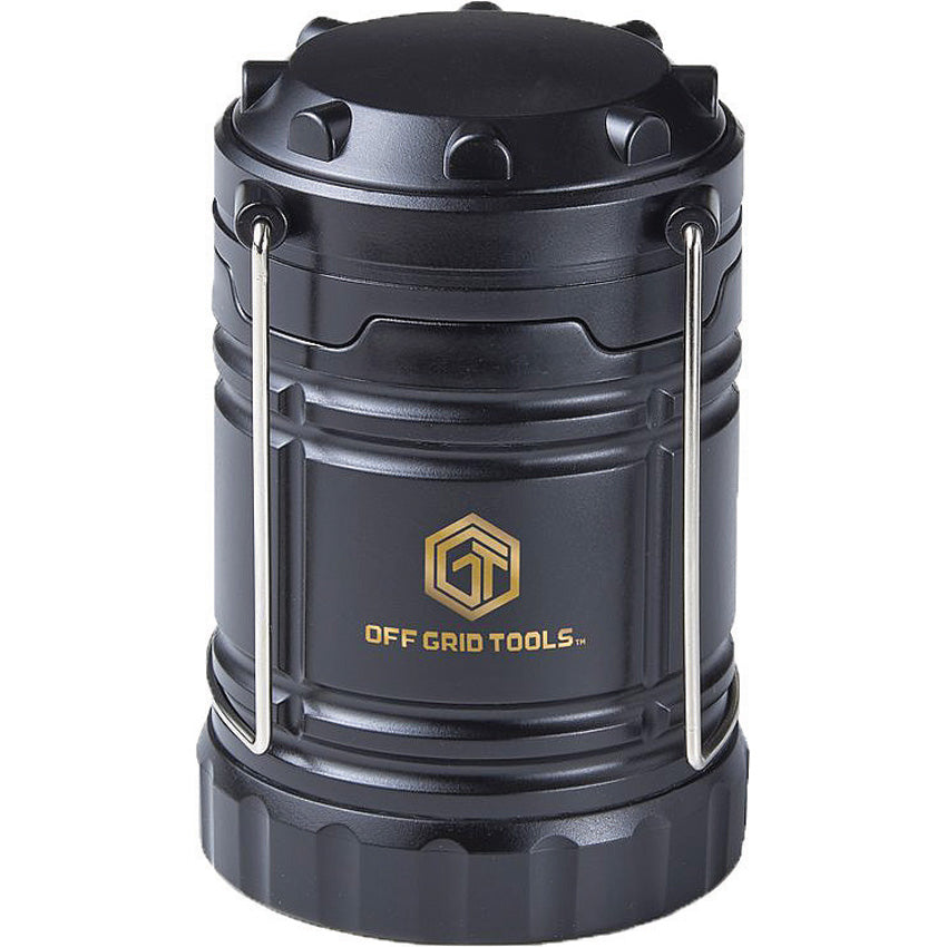 Off Grid Tools Portable COB LED Camping Hiking & Hunting Black Lantern ...