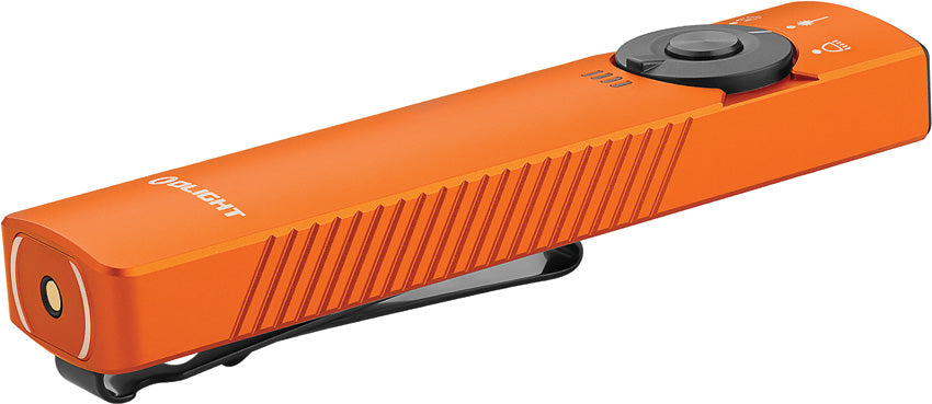 Olight Arkfeld Pro Class 3R Orange Smooth 4.72" Water Resistant Flashl ...