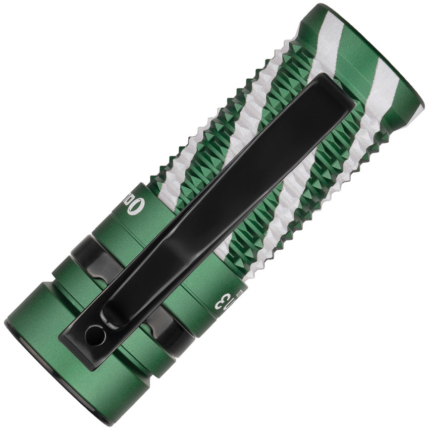 Olight Baton 3 Green & White Aluminum Water Resistant BATON3CMGN ...