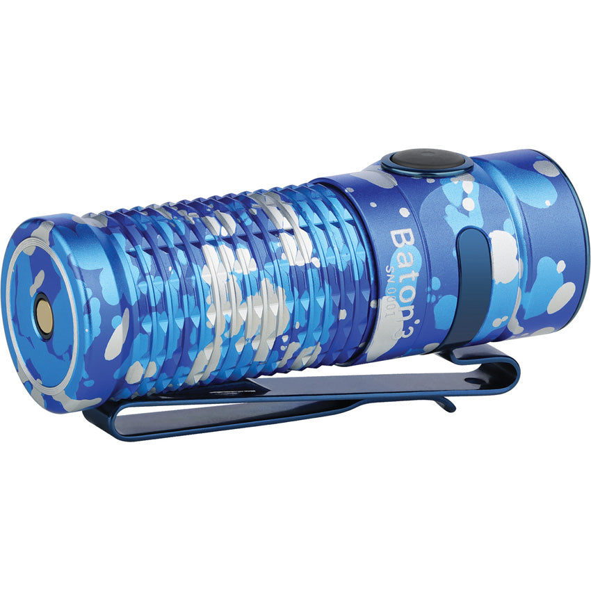 Olight Baton 3 Ocean LTE Blue & White Water Resistant BATON3OCMF ...