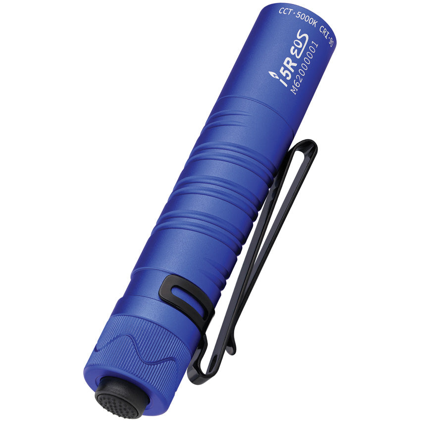 Olight i5T EOS Mini HCRI Blue Aluminum Water Resistant Flashlight I5RH ...