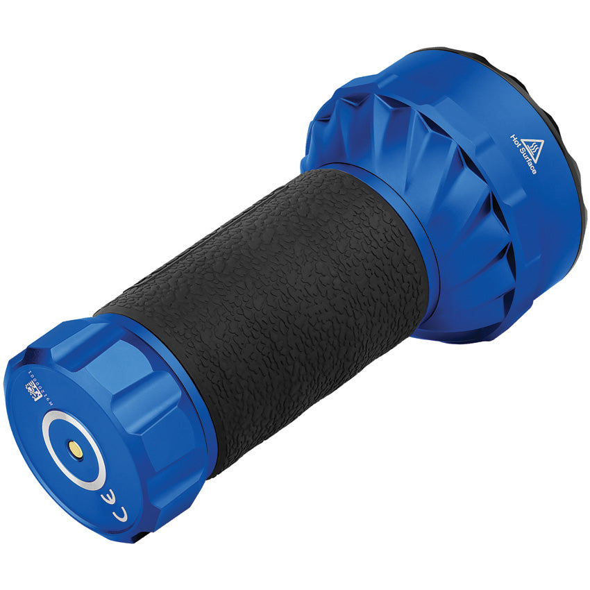 Olight Marauder Mini Blue Smooth Aluminum Water Resistant Flashlight M ...