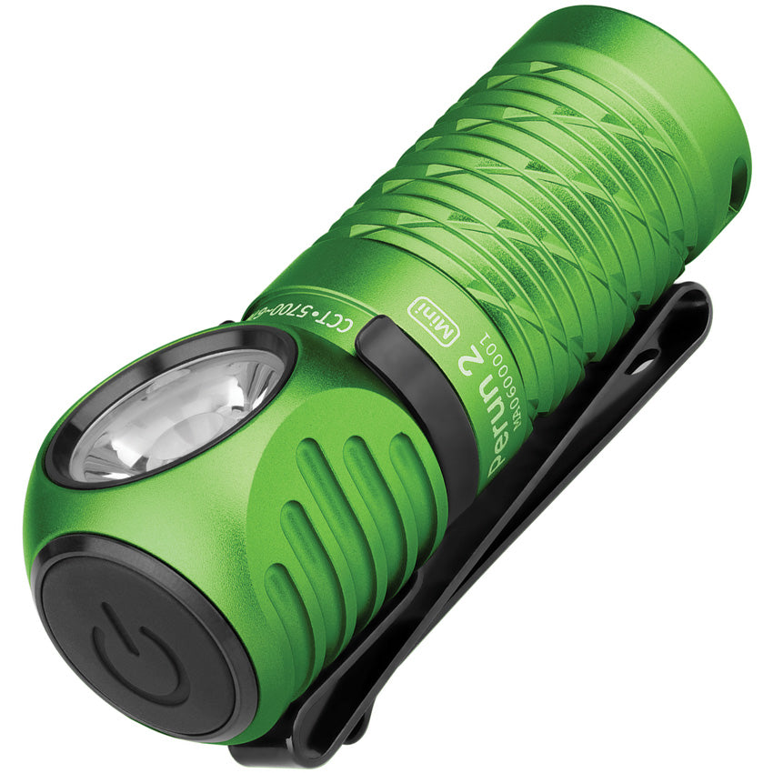 Olight Perun 2 Mini Headlamp Green Aluminum Water Resistant PERUN2MLG ...