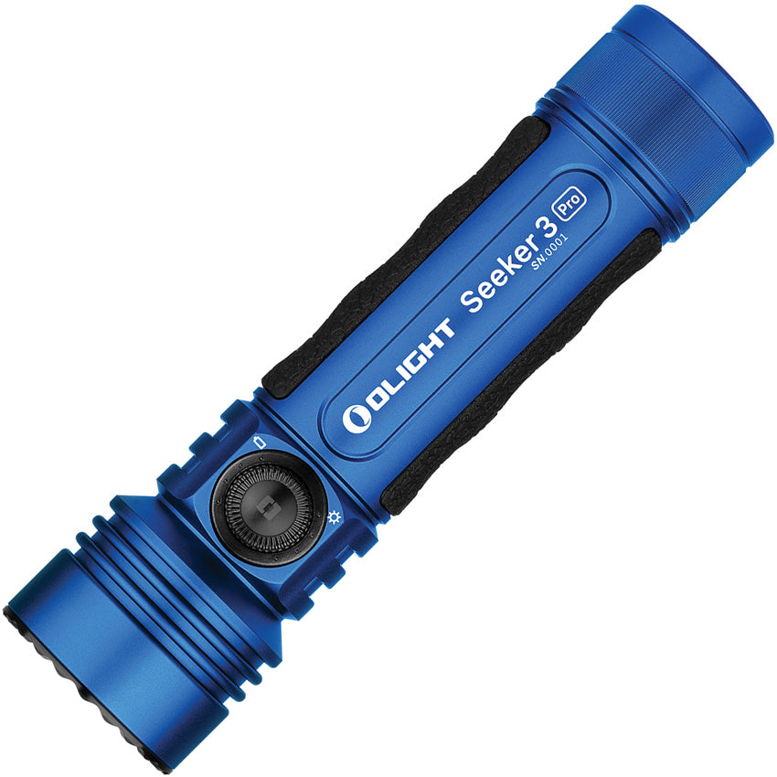 Olight Seeker 3 Pro Flashlight Blue Aluminum Water Resistant Flashligh ...