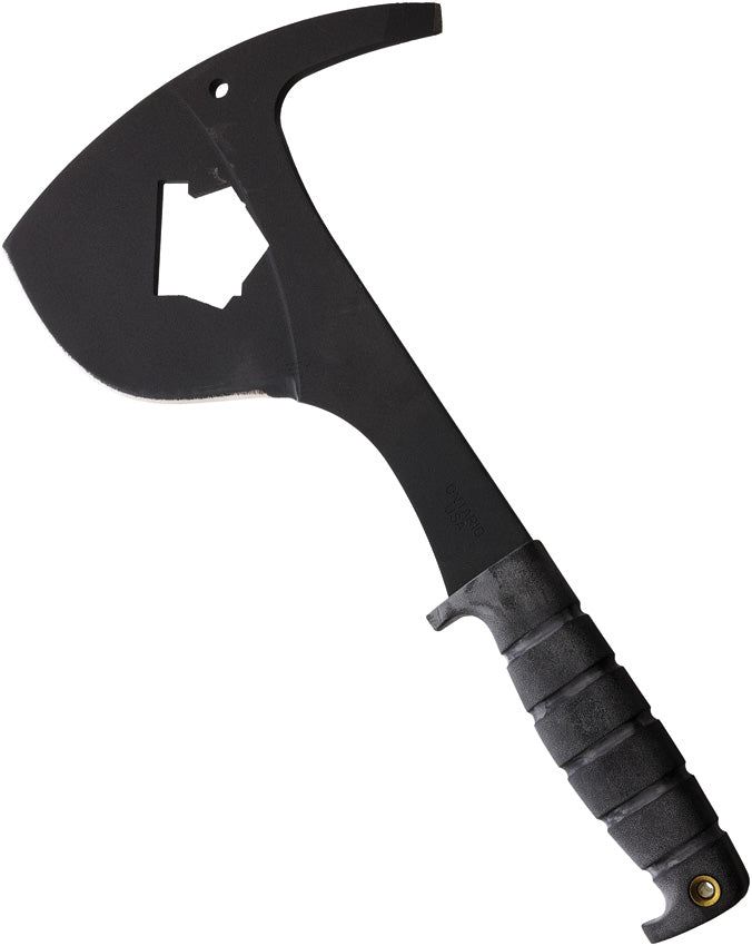 Ontario Sniper Spax Factory Second Black 1095HC Steel Axe w/ Sheath 84 ...