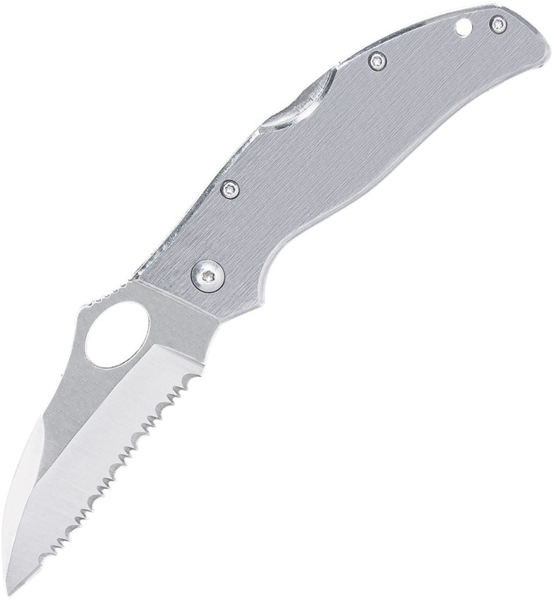 Roper Knives Flash Pocket Knife Lockback Stainless Folding Serrated 8C ...