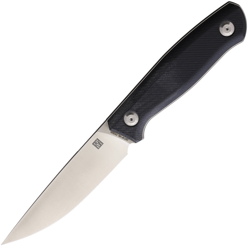 Real Steel Arbiter Fixed Blade Black G10 Handle Bohler M390 Steel Knif ...