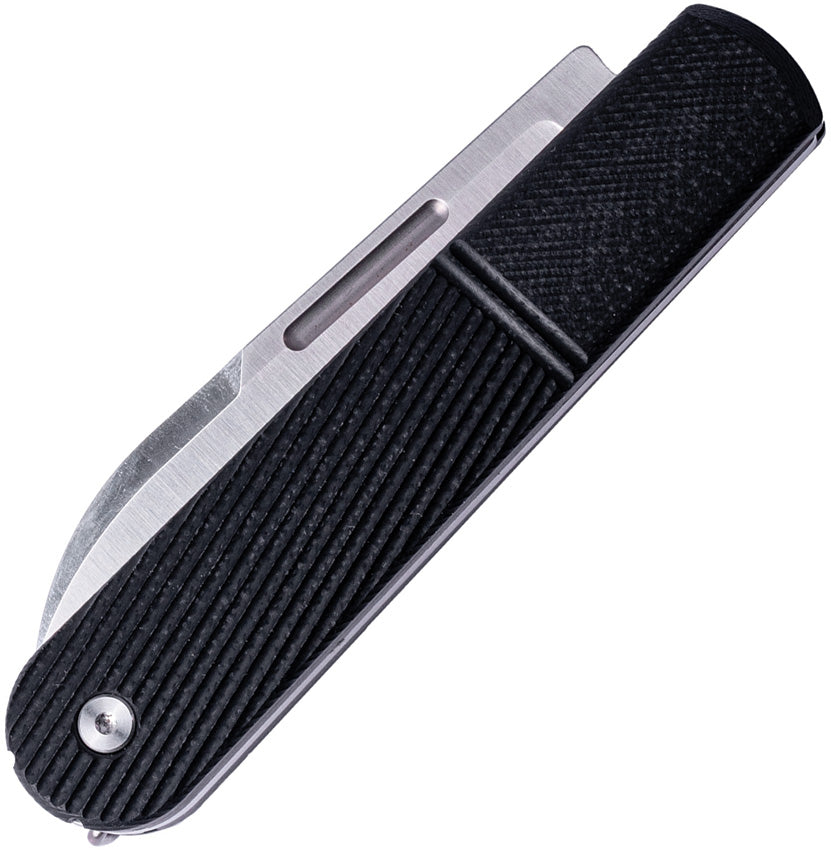 Real Steel Barlow RB5 Slip Joint Black G10 Folding N690 Pocket Knife 8 ...