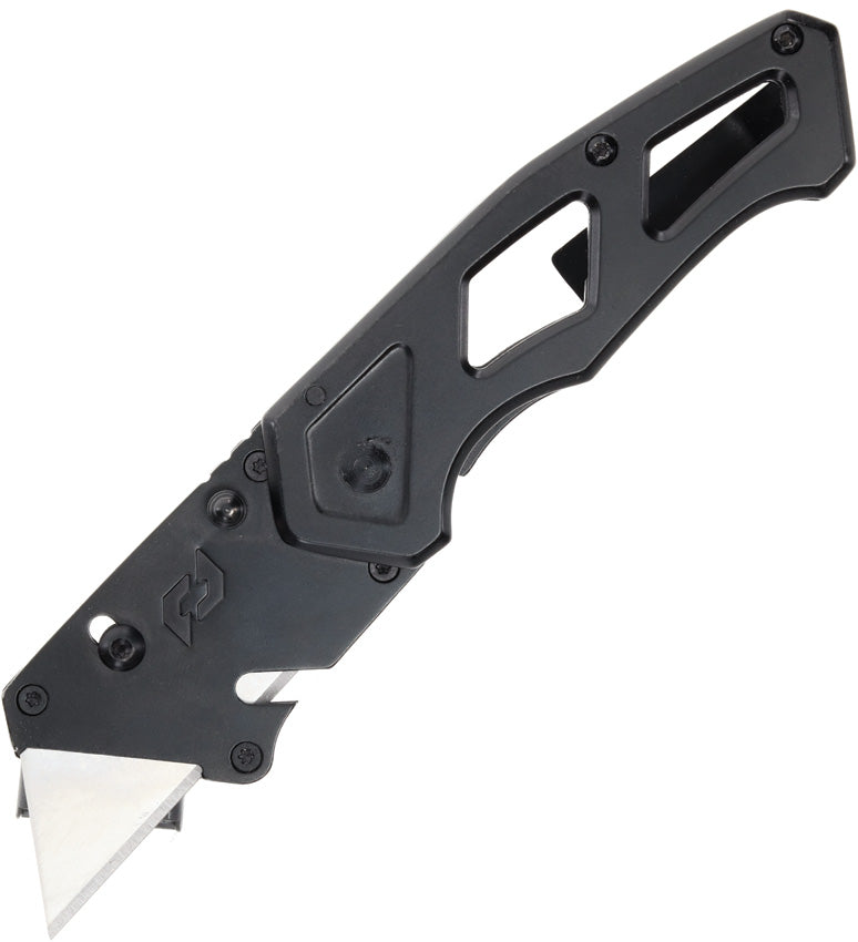 Schrade Tradesman Framelock Black Stainless Folding Razor Blade Pocket ...