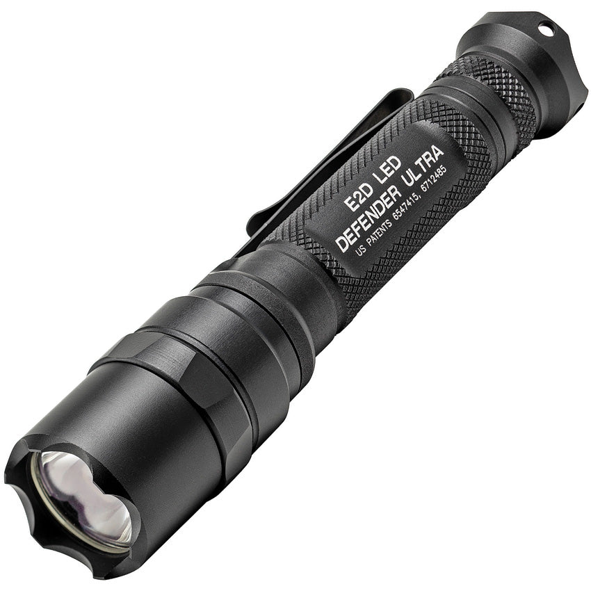 SureFire E2D Defender Ultra Black Aluminum Water Resistant Flashlight ...