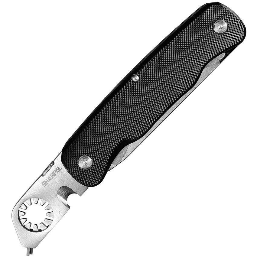 Sharpal Broadhead Black Folding Linerlock Stone Knife Sharpener HP179N ...