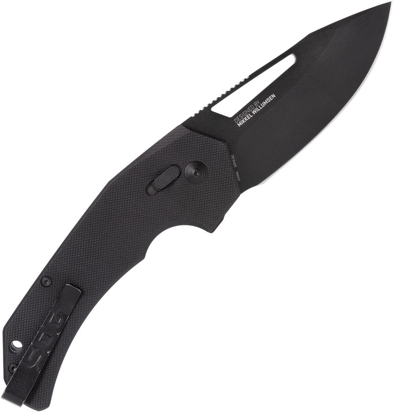 Sog Prohen XR Lock Black G10 Folding D2 Steel Drop Point Pocket Knife ...