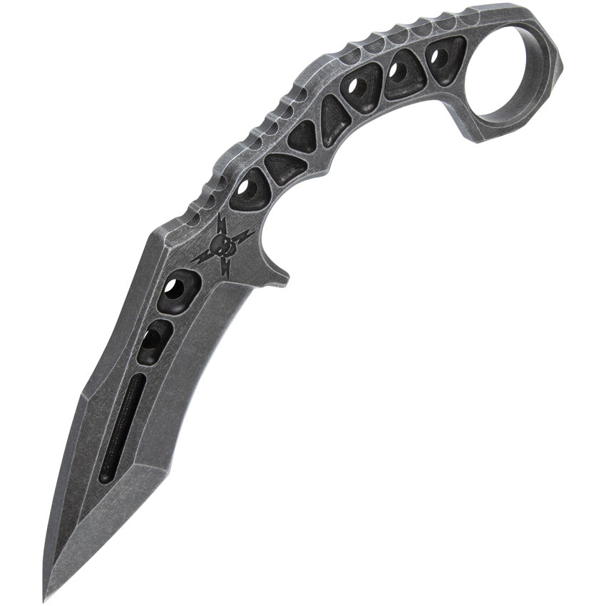 United Cutlery M48 OPS Large Karambit Black Fixed Blade Knife w/ Sheat ...