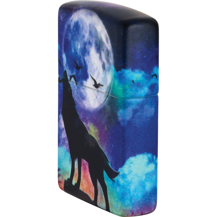 Zippo Wolf Design 540 Colored Rainbow Water Resistant Lighter 70793 ...