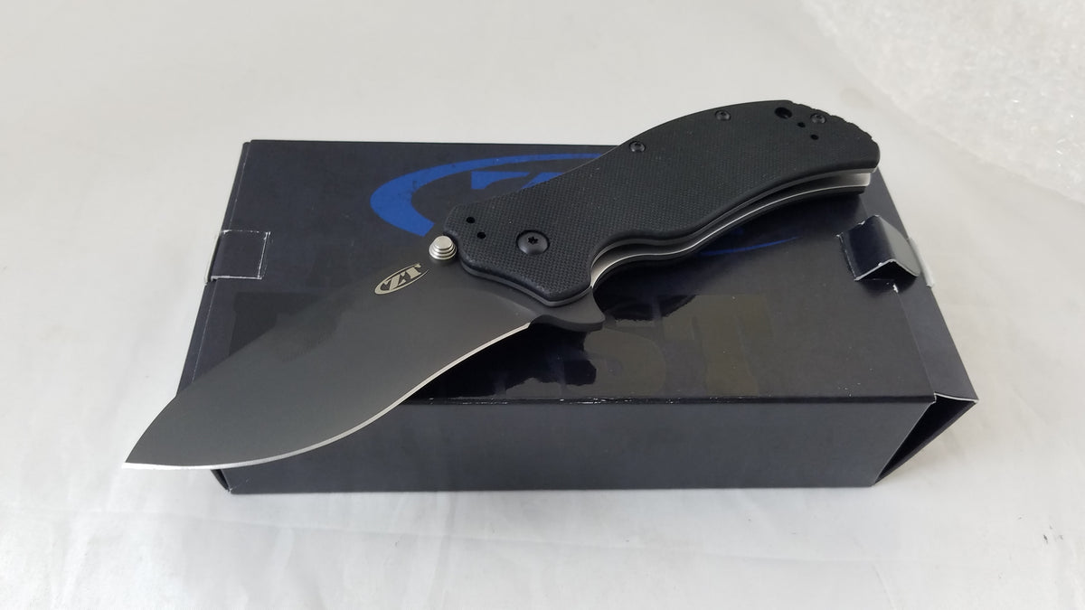 Zero Tolerance ZT0350 Black Folding Knife with A/O S30V OPEN BOX ...