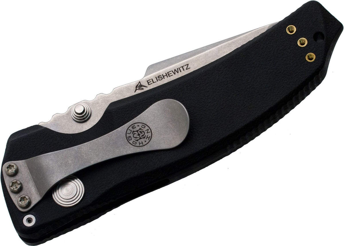 Hogue EX-03 Button Lock Tanto Black Folding Knife 34340 – Atlantic ...