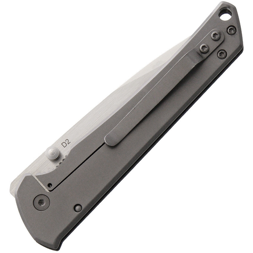 Bastion Partizan Framelock Carbon Fiber Handle D2 Tool Steel Folding K ...