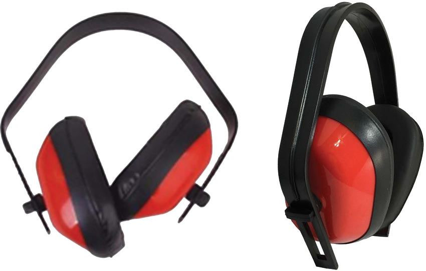ABKT Tac Red Ear Muffs 25 Db w/ Adjustable Headband - 080R – Atlantic ...