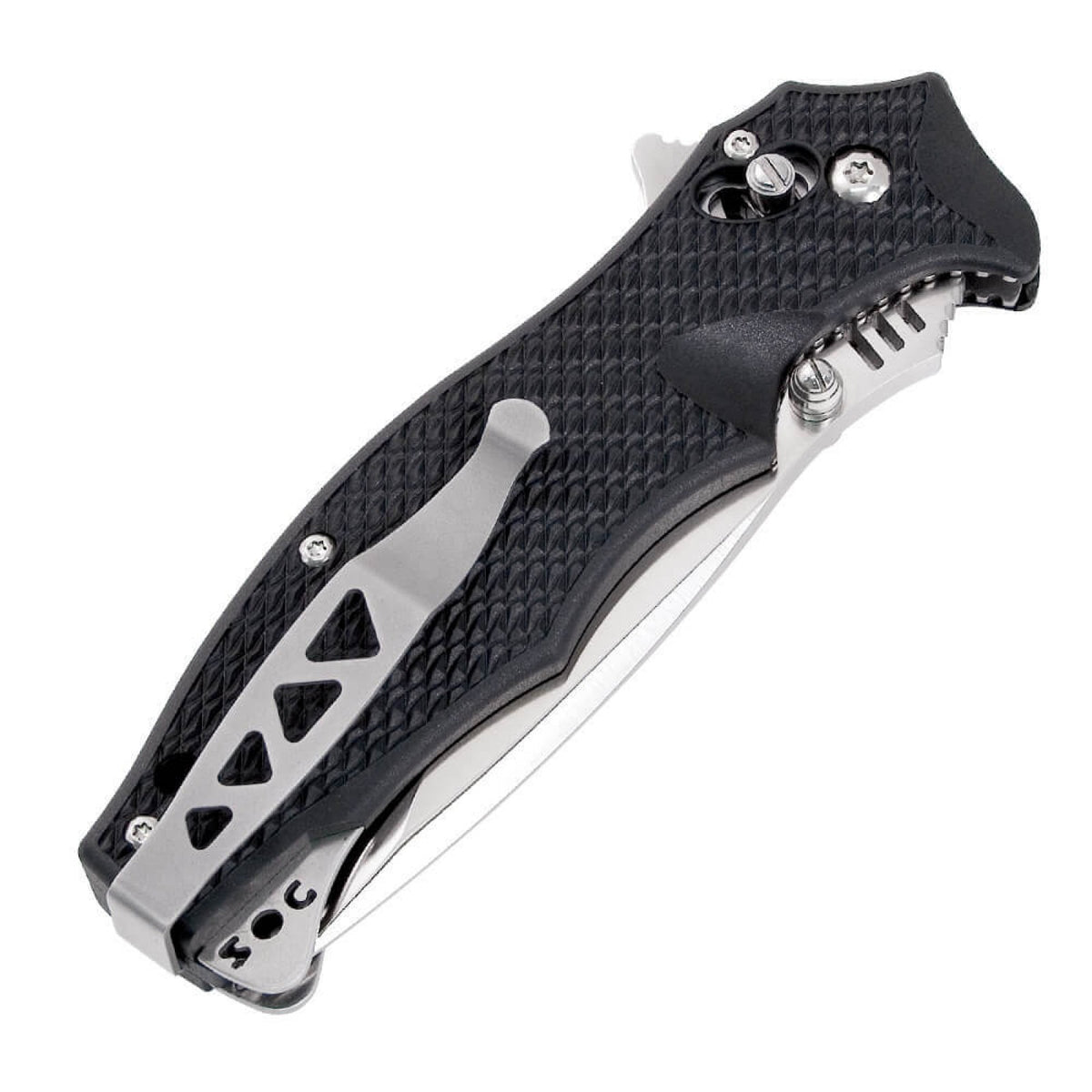 SOG Vulcan Arc Lock VG-10 Stainless Folding Clip Pt Black Knife VL01 ...